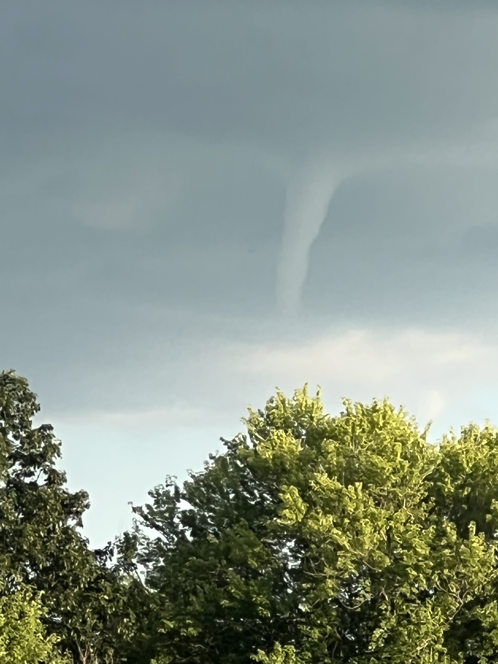 PHOTOS: Funnel cloud in southeast Nebraska